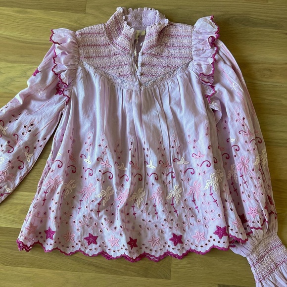 LoveShackFancy | Tops | Nwt Loveshack Fancy Shirt | Poshmark